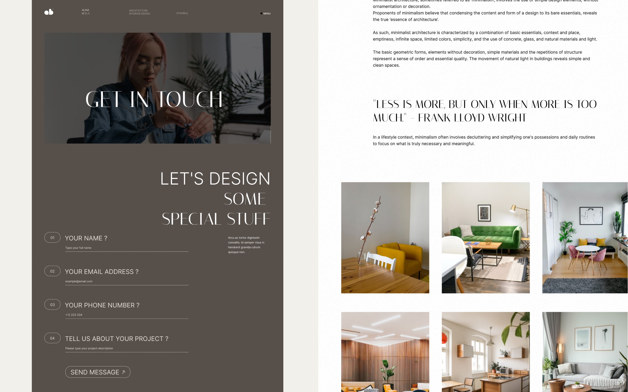 Istanbul - Portfolio Webflow Template | Wedoflow